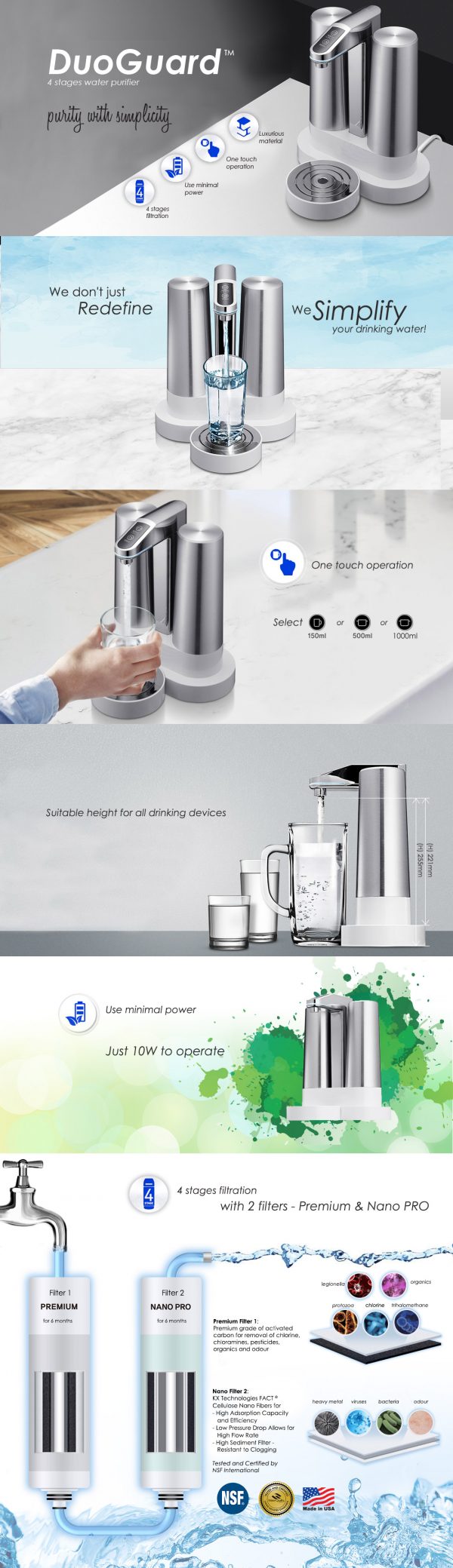 DuoGuard water purifier - H2O eStore